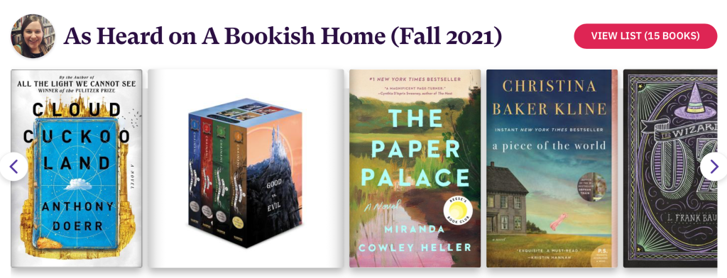 Podcast – A Bookish Home Podcast